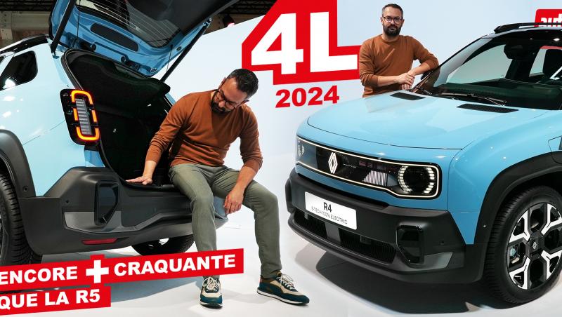 Vidéo Renault 4 E-Tech Electric : contact avec la 4L des temps modernes ...